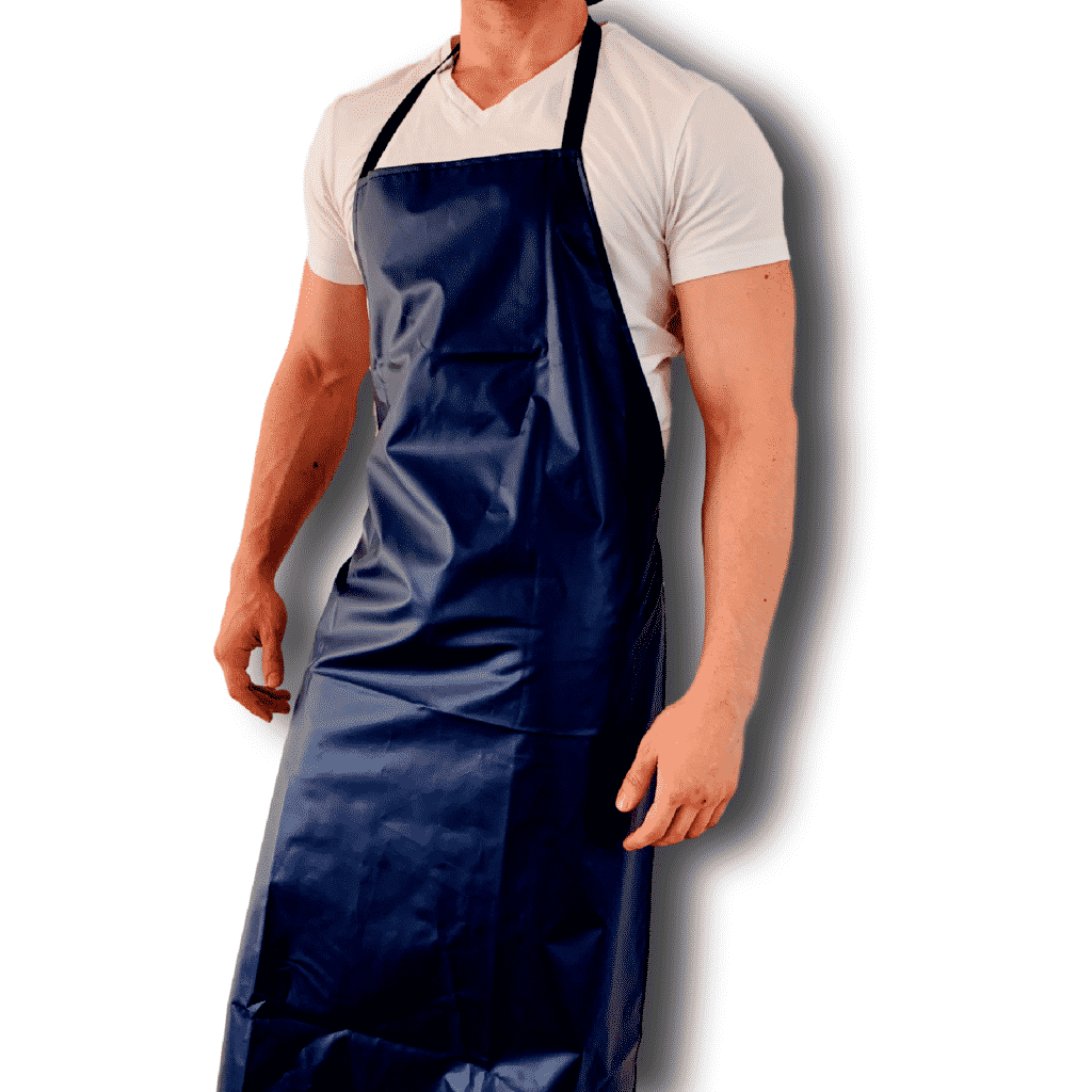 Apron PVC Heavy Duty (Blue or Red) - CQ Butchers & Catering Supplies