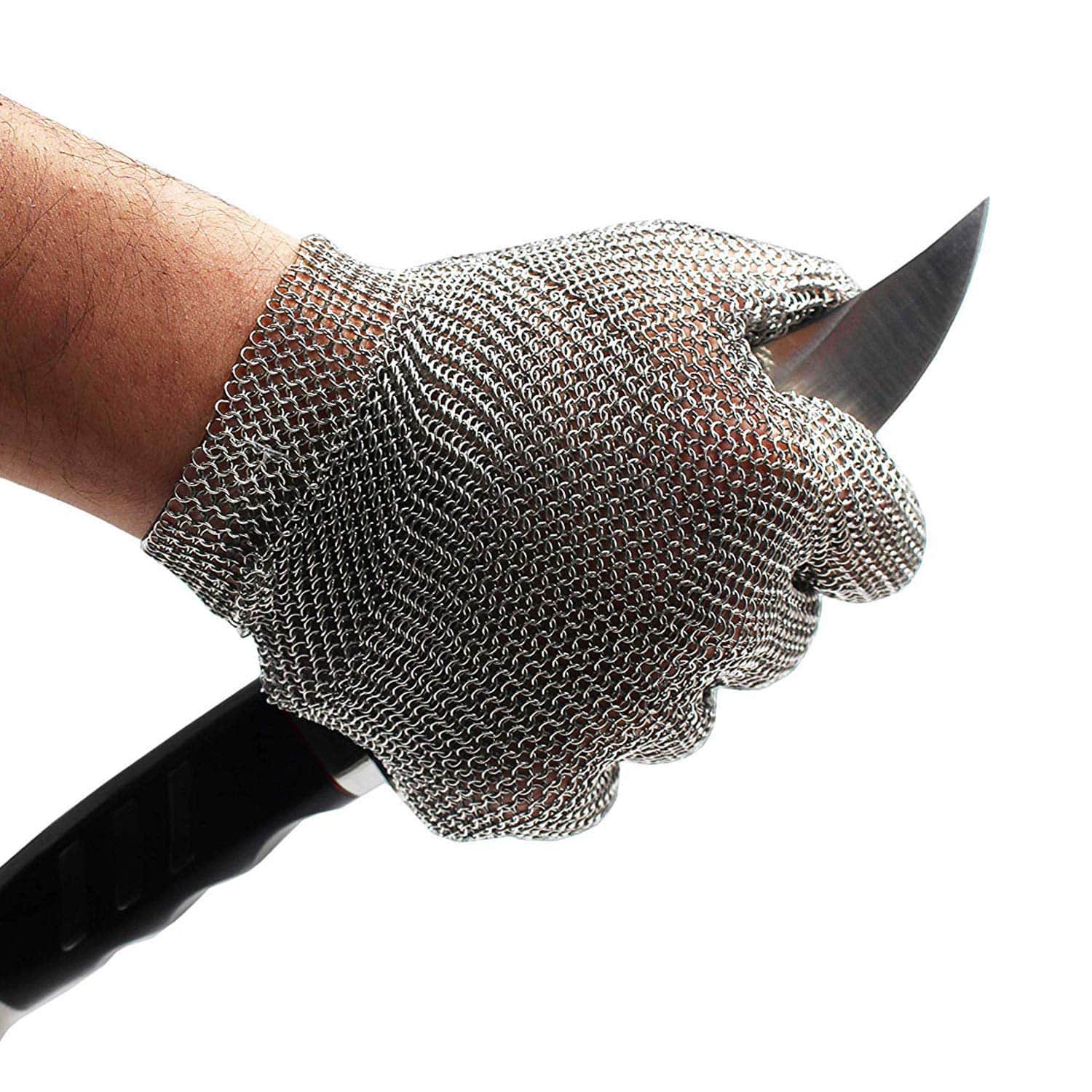 Niroflex Easy Fit Stainless Steel Mesh Glove: Small/White - CQ Butchers ...